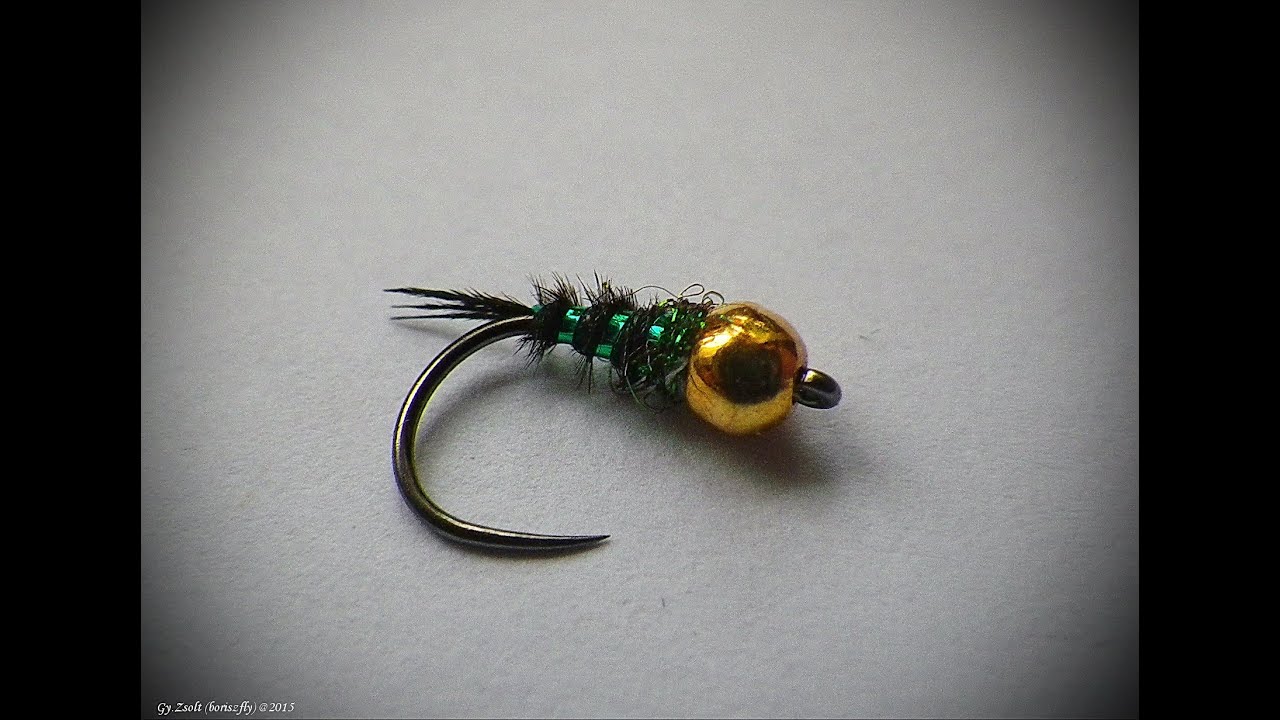 Black PT Grayling Nymph - YouTube