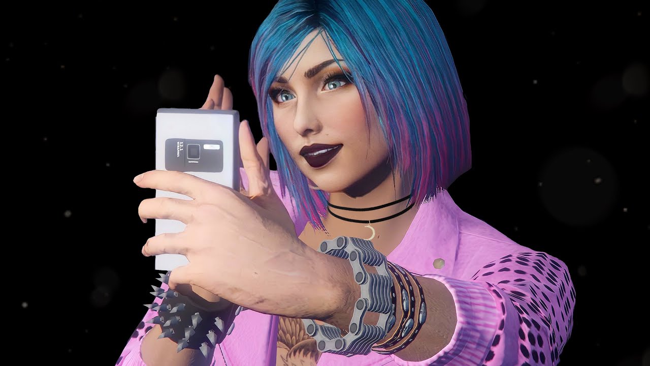 GTA V | Pastel Goth Female Character Creation - YouTube