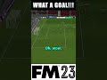 WHAT A GOAL! | Unknown to Icon FM23 #shorts - Football Manager Videos