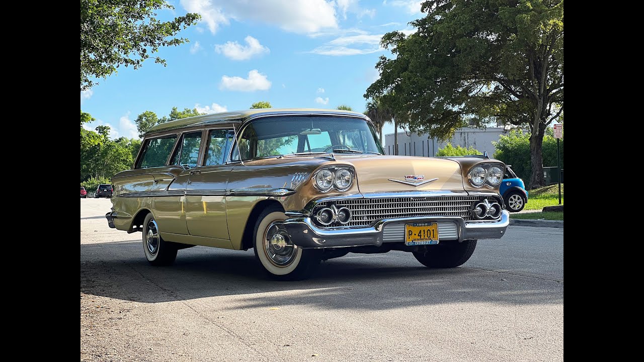 1958 Chevrolet Nomad Station wagon For Sale - YouTube