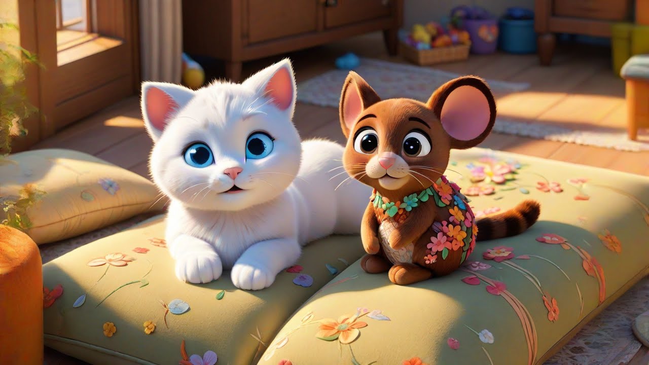 Coco Cat Hugs a Toy | Sweet Animal Song for Kids | Toddler Rhymes and ...