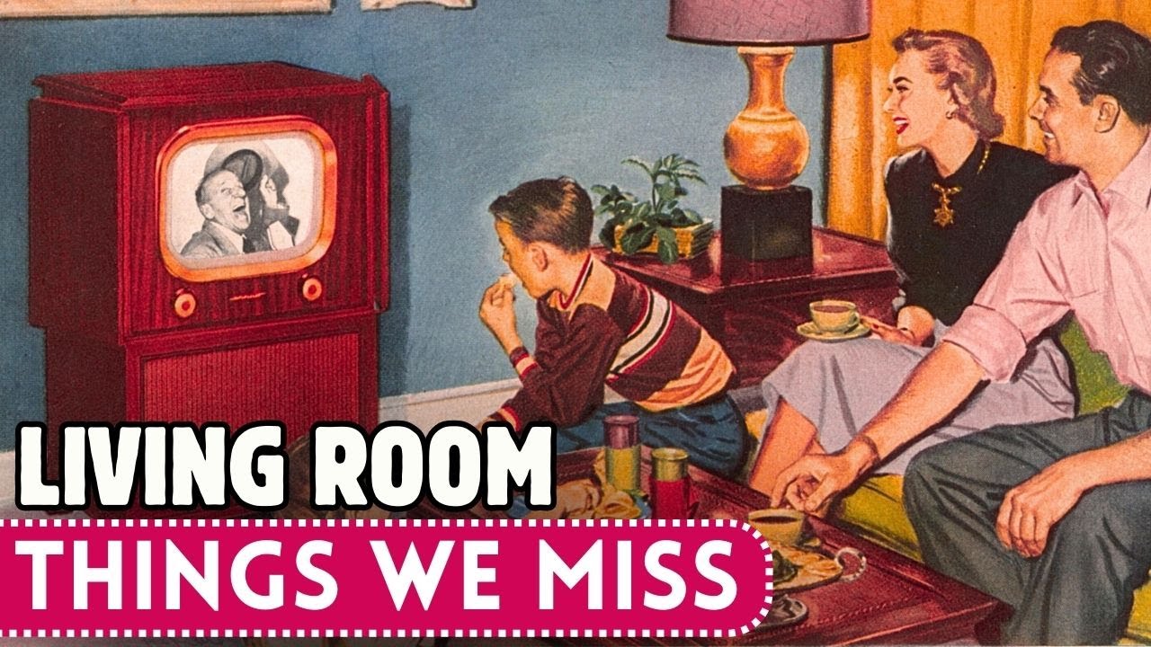 11 Old Living Room Features.. That Have FADED Into History - YouTube