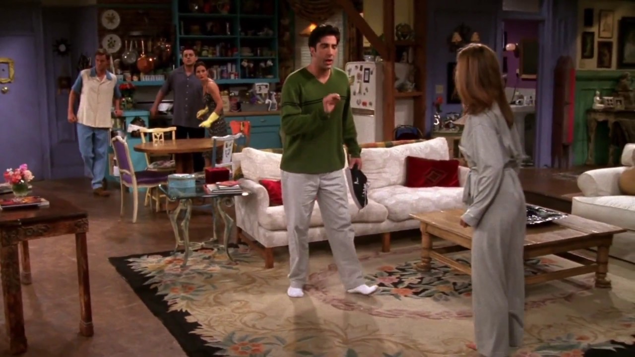 Friends season 4 episode 1 fighting scene - YouTube