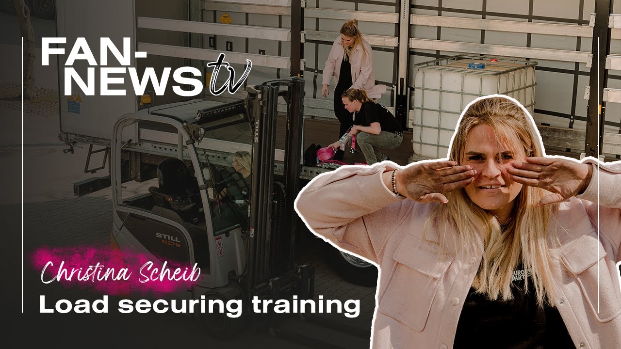 Load securing made easy: Women power at our training with Christina ...