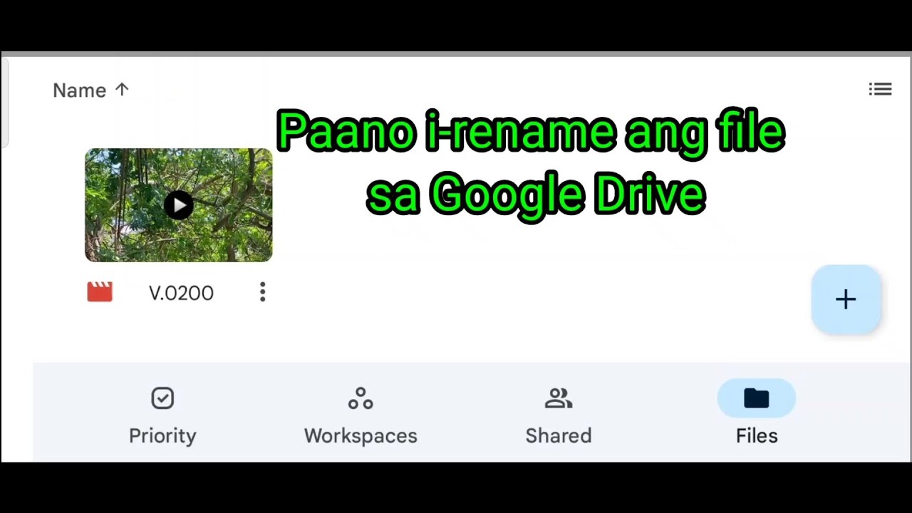 HOW TO RENAME FILES Like Videos In Google Drive Using Android Phone how-to-rename-files-like-videos-in-google-drive-using-android-phone
