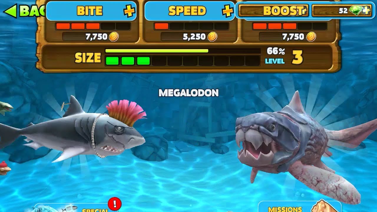 Megalodon Unleashed!!! Big Daddy Resurrected!!! - Hungry Shark ...
