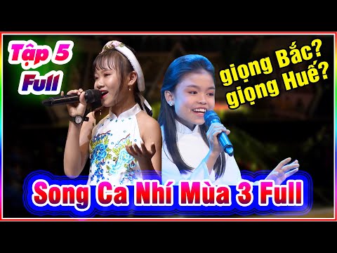 Song Đấu Giọng BẮC Giọng HUẾ Ngọt Ngào | Thần Đồng Bolero Tuyệt Đỉnh Song Ca Nhí Mùa 3 Tập 5 Full