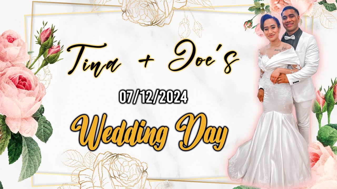 Tina & Joe’s Wedding Ceremony 07.12.2024 - YouTube