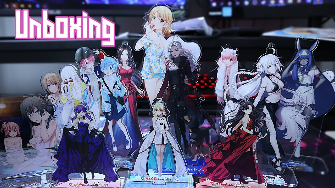 New Acrylic Stands Unboxing! - September 2020 - YouTube