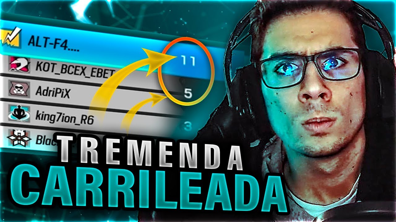 EL MEJOR KD EN UNA PARTIDA DE RAINBOW SIX | Partida Completa - YouTube