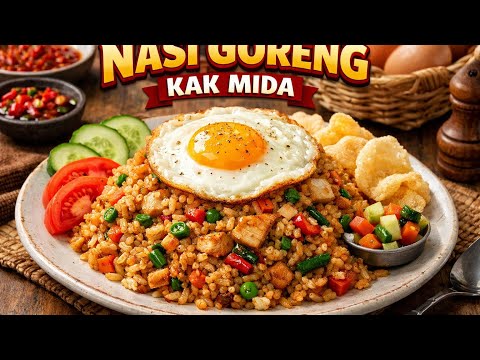 NASI GORENG SUPER ENAK WAJIB KUNJUNG KAK MIDA