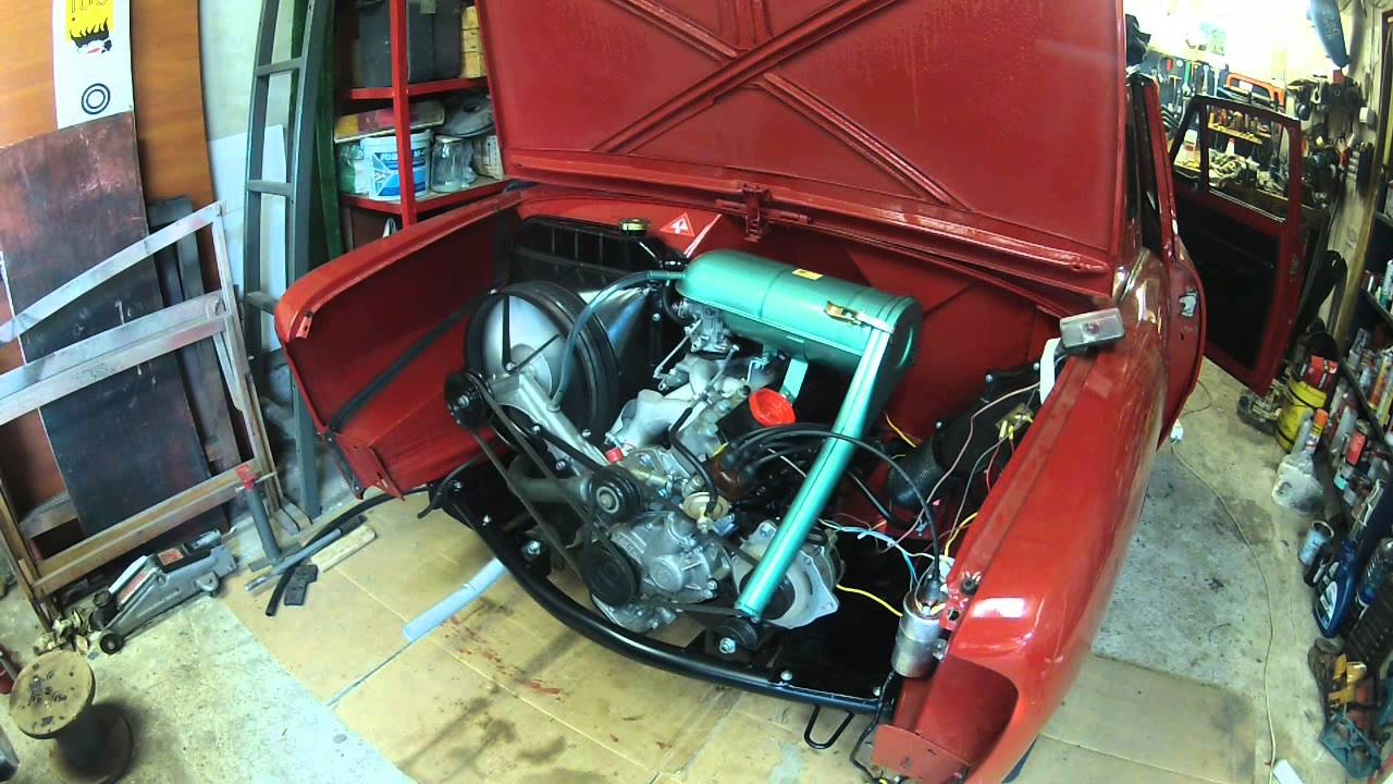 First start of the brand new Skoda 100L - YouTube