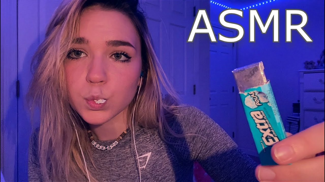 ASMR Gum Chewing & Mouth Sounds - YouTube