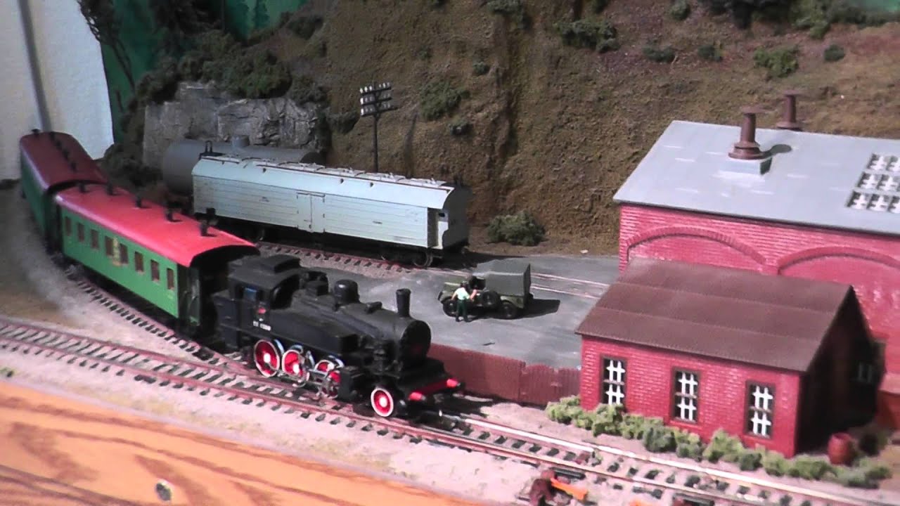 Steam Locomotive type - TT (Паровоз серии - ТТ) - Model train 1:87 HO ...