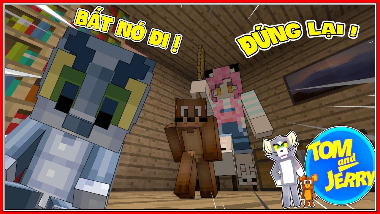 MÈO VÀ CHUỘT TROLL MỀU TRONG MINECRAFT*MINECRAFT MÈO VÀ CHUỘT*MÈO VÀ ...