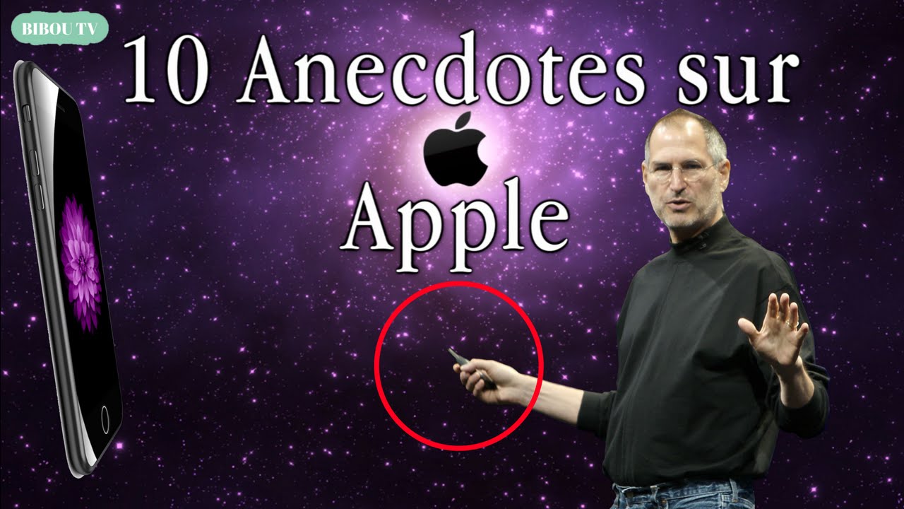 10 ANECDOTES ÉTONNANTES sur APPLE - YouTube