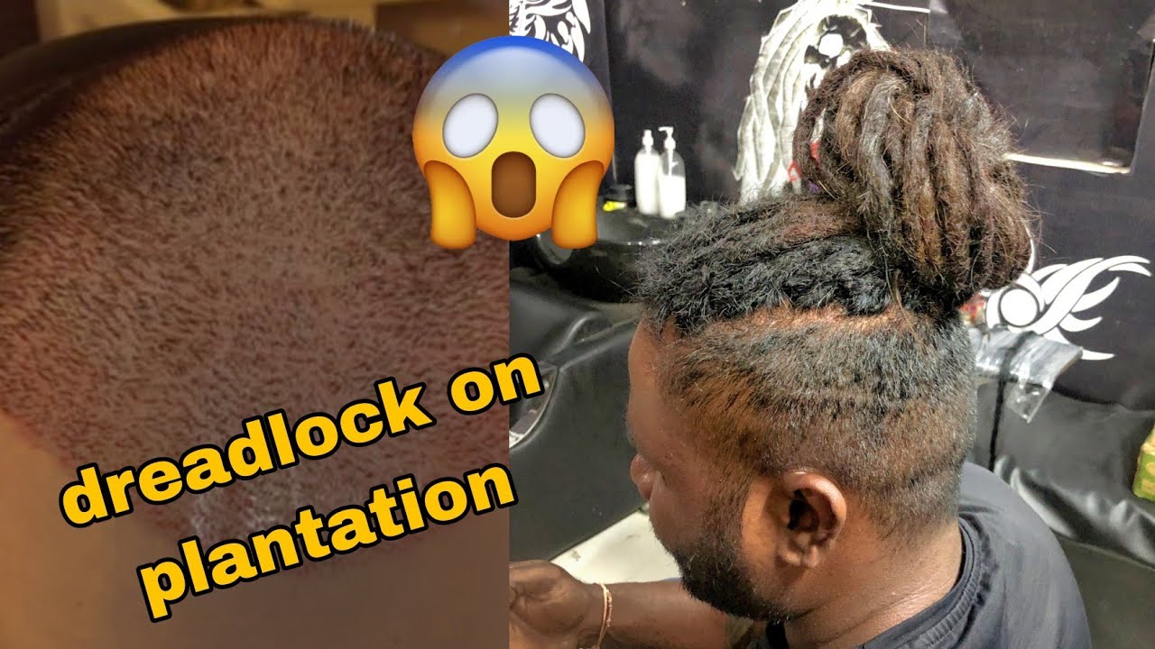 Dreadlock on plantation || hair transformation at Nagpur #dreadlocks ...