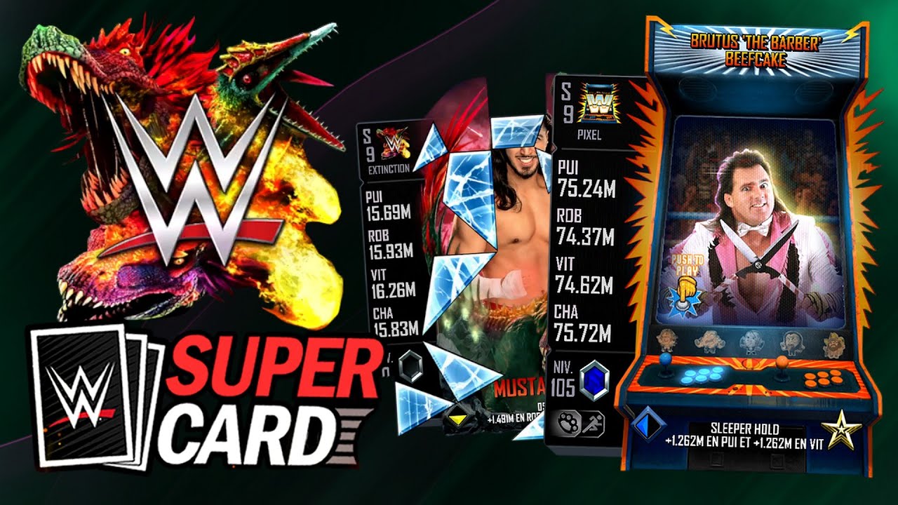 WWE SuperCard - Nouvelle Pro Pixel et Niveau Extinction - YouTube