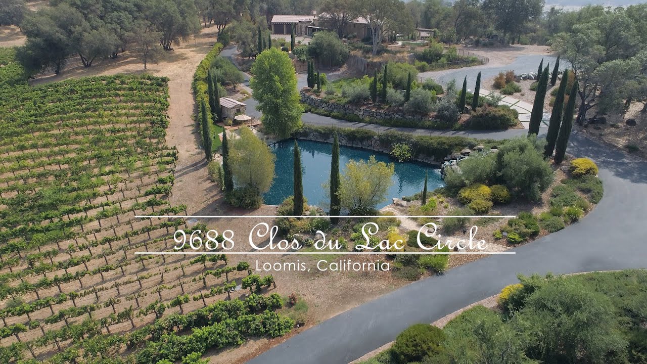 9688 Clos Du Lac, Loomis California - YouTube