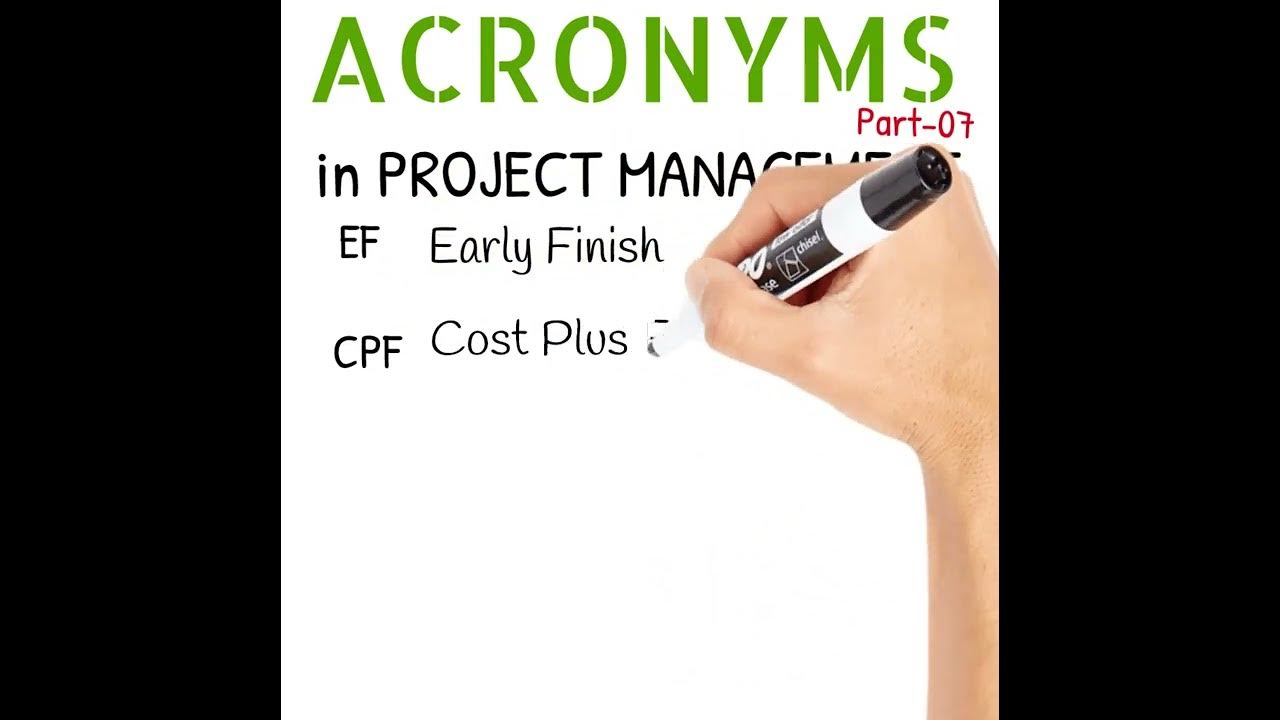 Project Management Acronyms Part 07 YouTube project-management-acronyms-part-07-youtube