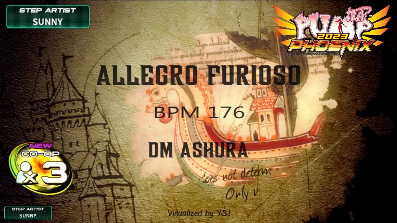 [PUMP IT UP PHOENIX] Allegro Furioso(알레그로 퓨리오소) CO-OP X3 (Phoenix ...