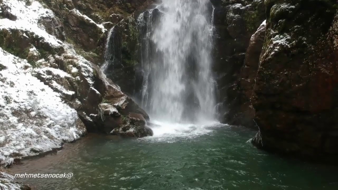 GERCE ŞELALESİNDEN MUHTEŞEM GÖRÜNTÜLER... - YouTube