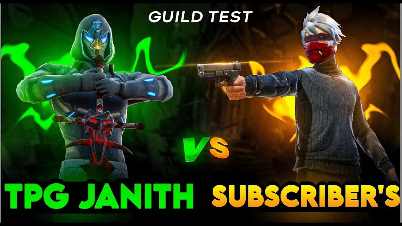⚡☠️1vs1 With Subscriber's And Guild Trials😈🌪️|| TPG JANITH VS ...