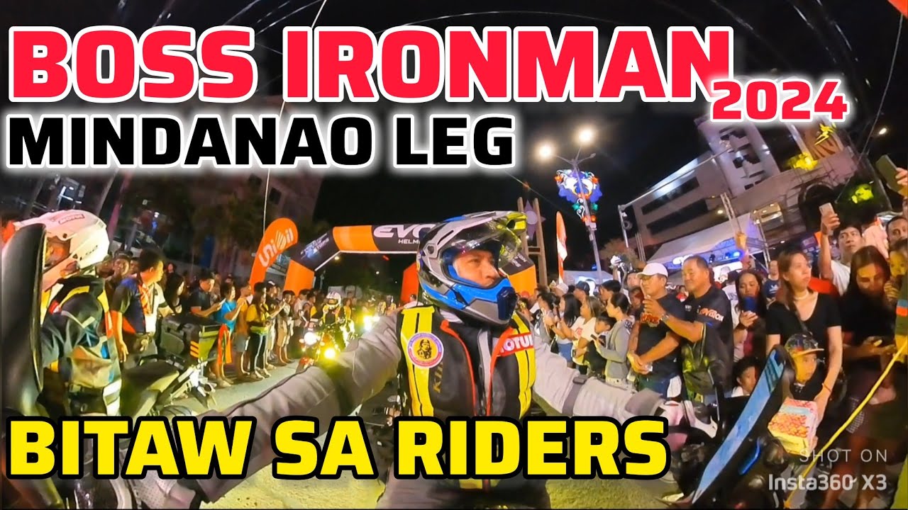 MY BOSS IRONMAN CHALLENGE BEGINS | BIMC2024 MINDANAO LEG - YouTube