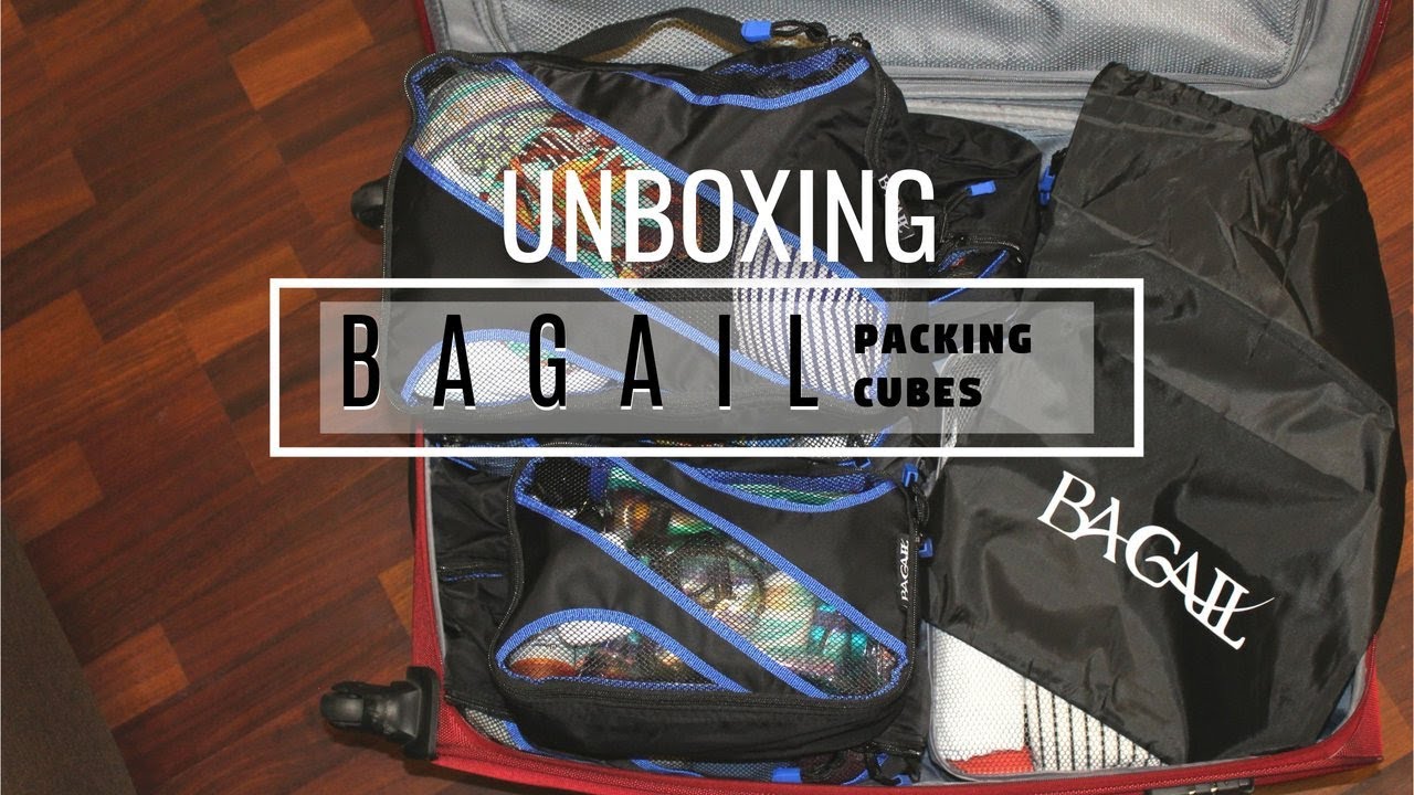 Bagail Packing Cubes | Unboxing and Review - YouTube