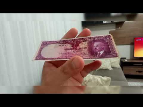 2.emisyon ct İsmet İnönü 1lira