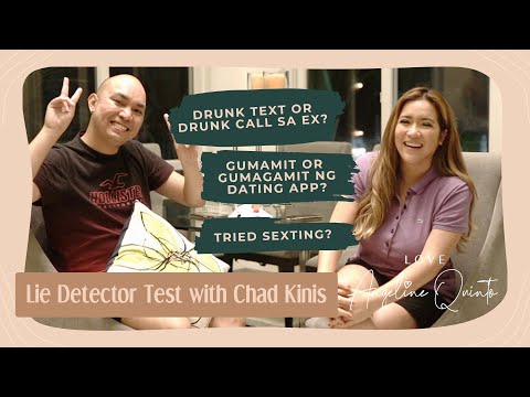 Lie Detector Test with Chad Kinis | Love Angeline Quinto