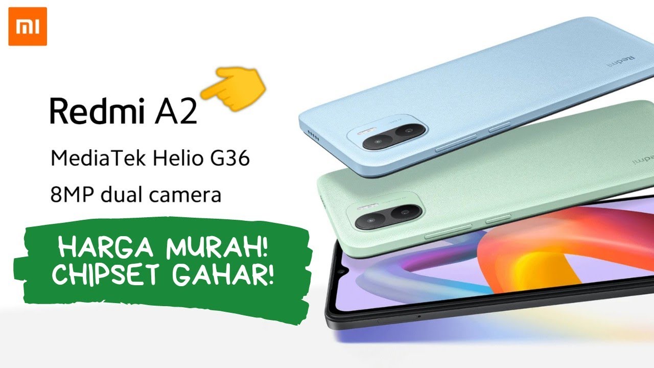 Harga Dan Spesifikasi Redmi A2 & Redmi A2 Plus, Hp Android Go Murah ...
