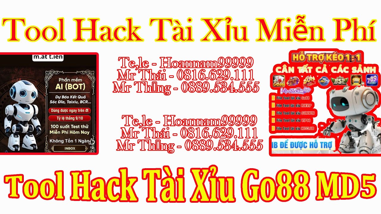 Tool Hack Tài Xỉu MD5 Miễn Phí - Tool Hack Tài Xỉu Không Tang - Phần ...