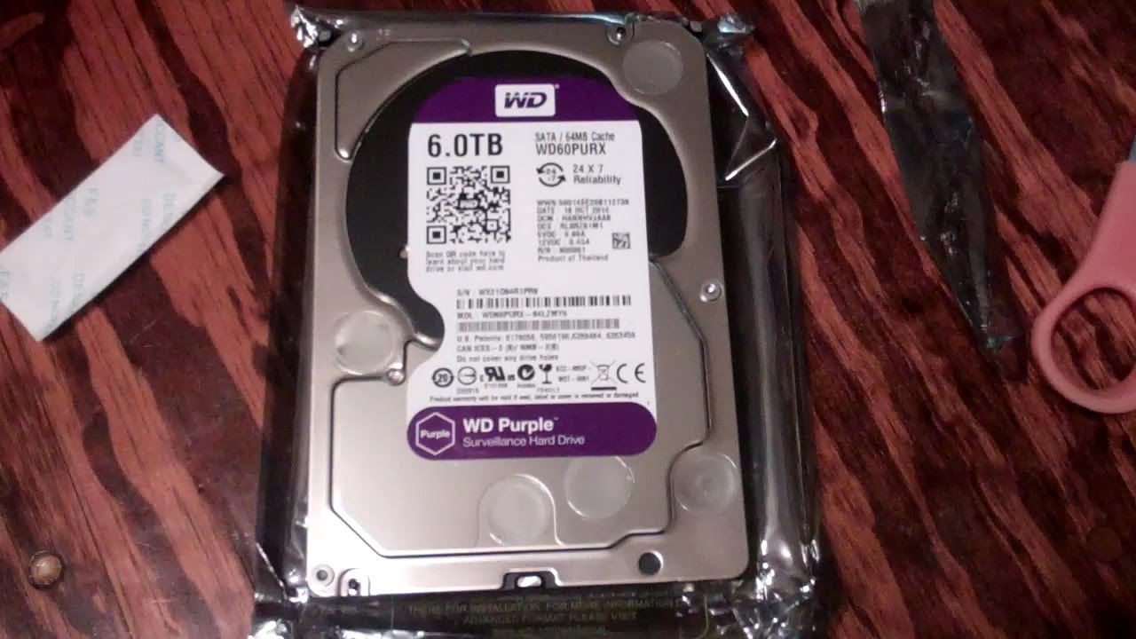 Installing a 6 Terabyte Hard Drive - YouTube