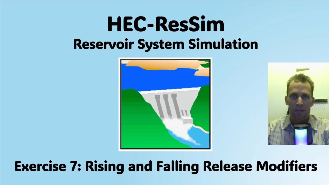 HEC ResSim Exercise 7 - Rising and Falling Release Modifiers - YouTube