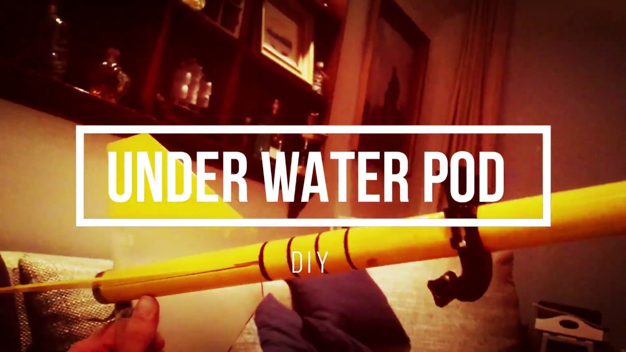 Underwater Pod 🇬🇧 - Easy way to film underwater - action cam drone DIY ...