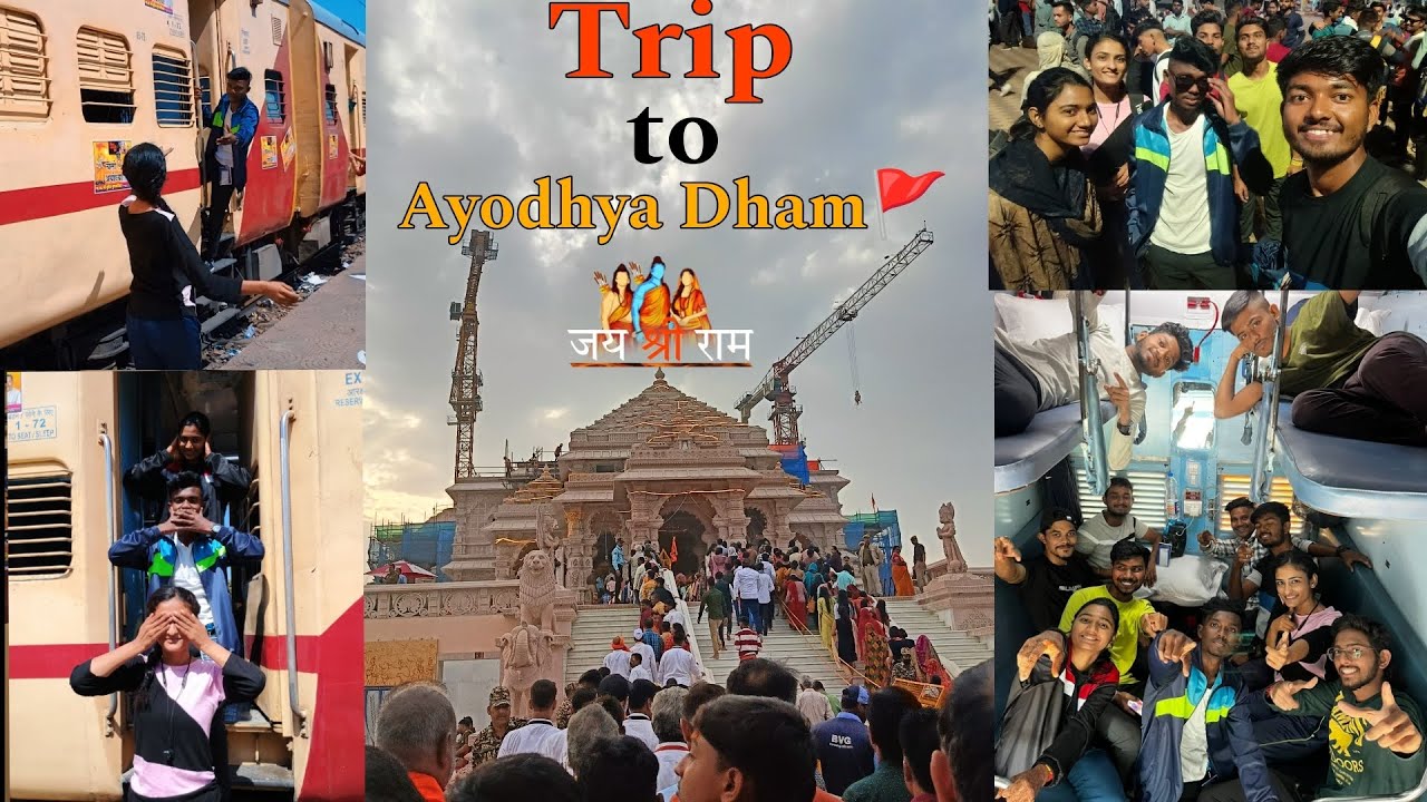 Trip to Ayodhya Dham 🚩( Part 1 ) vlog with some masti #vlog#ayodhya #ayodhyamandir#youtube# ...