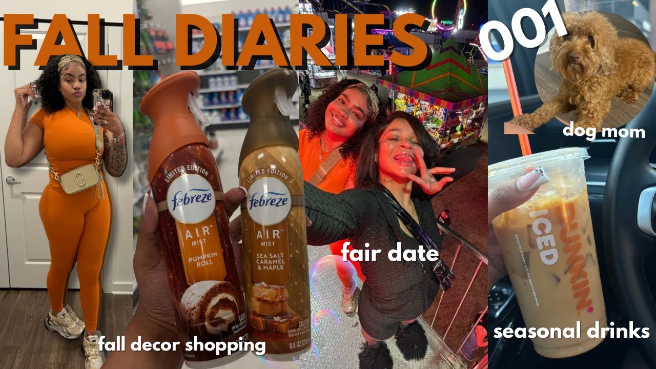 FALL DIARIES 001 | ga state fair , fall decor shopping , trying ...