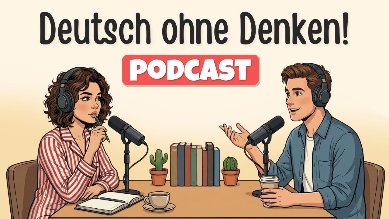 How to speak German without thinking | German Podcast for Easy ...