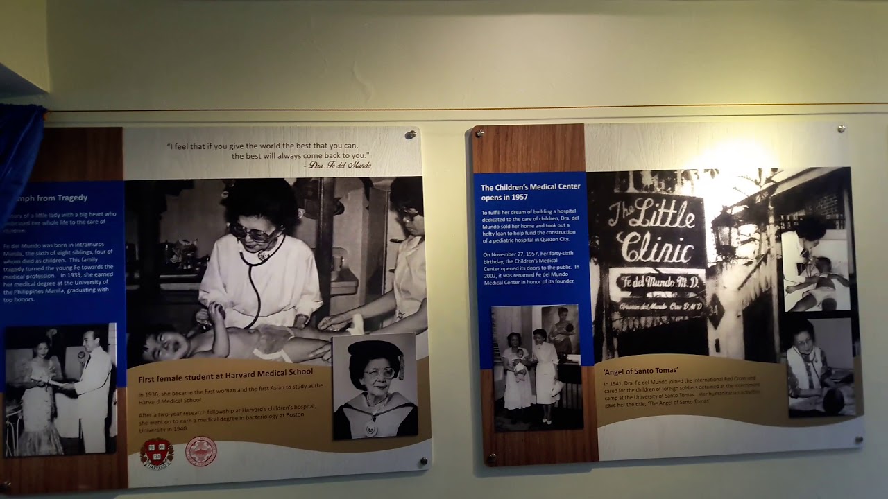Fe del Mundo Medical Center Legacy Wall - YouTube