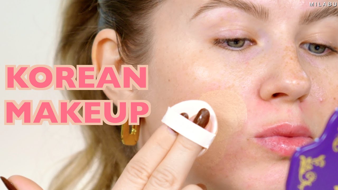 Korean Makeup Full Face Review - YouTube