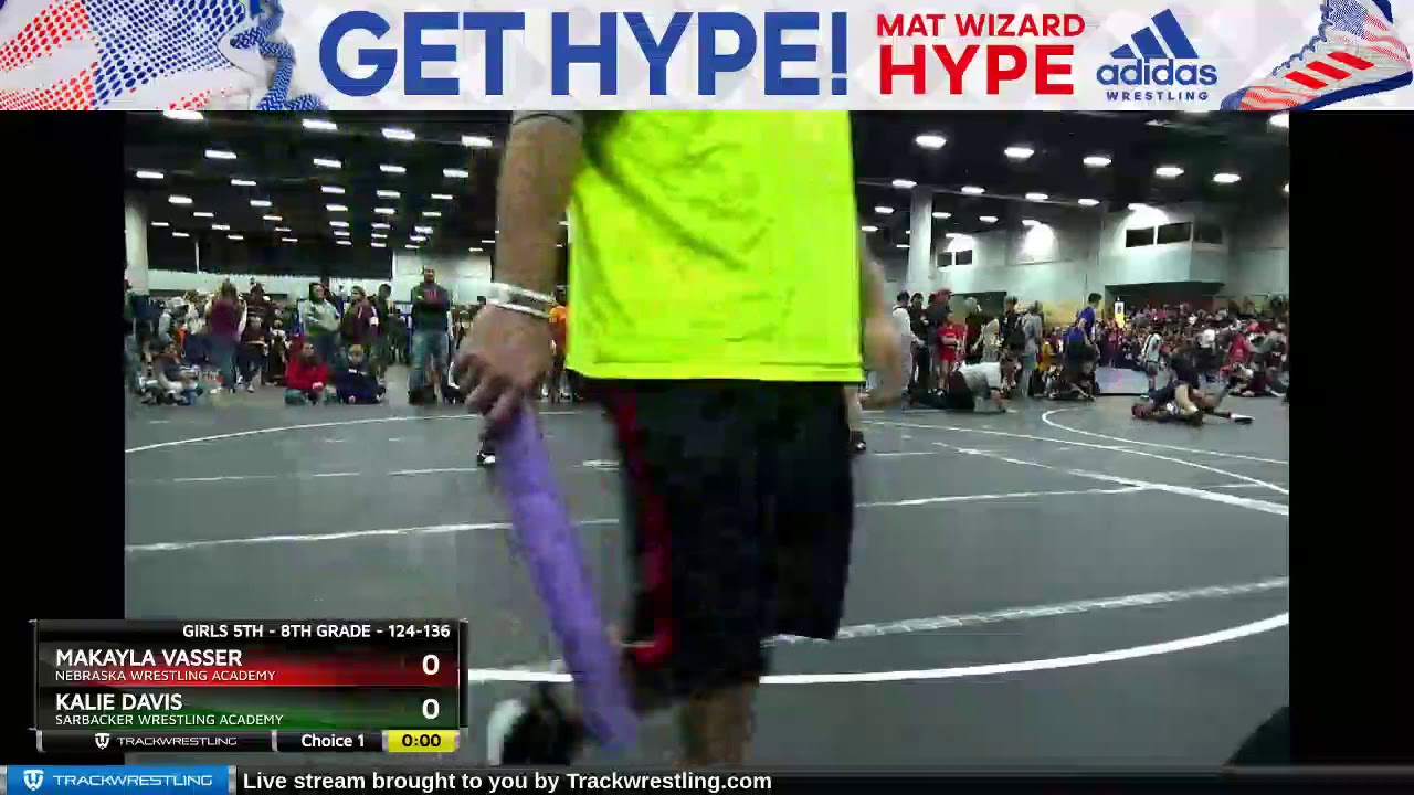 Girls 5th - 8th Grade 124-136 Kalie Davis Sarbacker Wrestling Academy ...