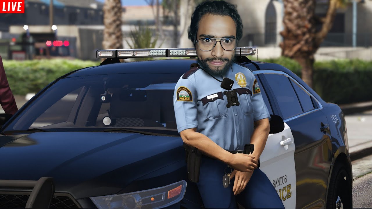 I AM NOW POLICE OFFICER | LSPDFR | LIVE - YouTube