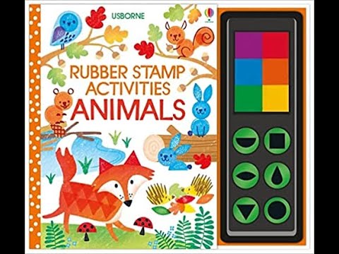 Rubber Stamp Activities Animals - Stamp Activity - Usborne - YouTube