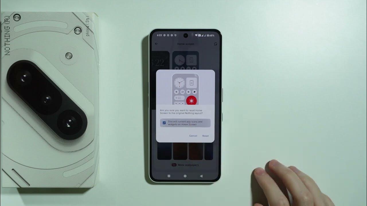 Nothing Phone 3a/3a Pro: How to Reset Home Screen (Restore Default Home ...