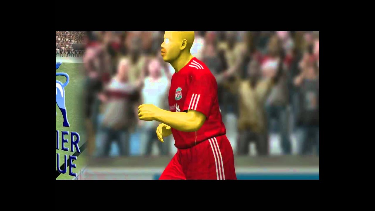 Homer Simpson - Liverpool - PES 2009 - YouTube