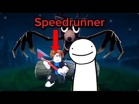 When your 99 Nights In The Forest Teammate is a Speedrunner… - YouTube