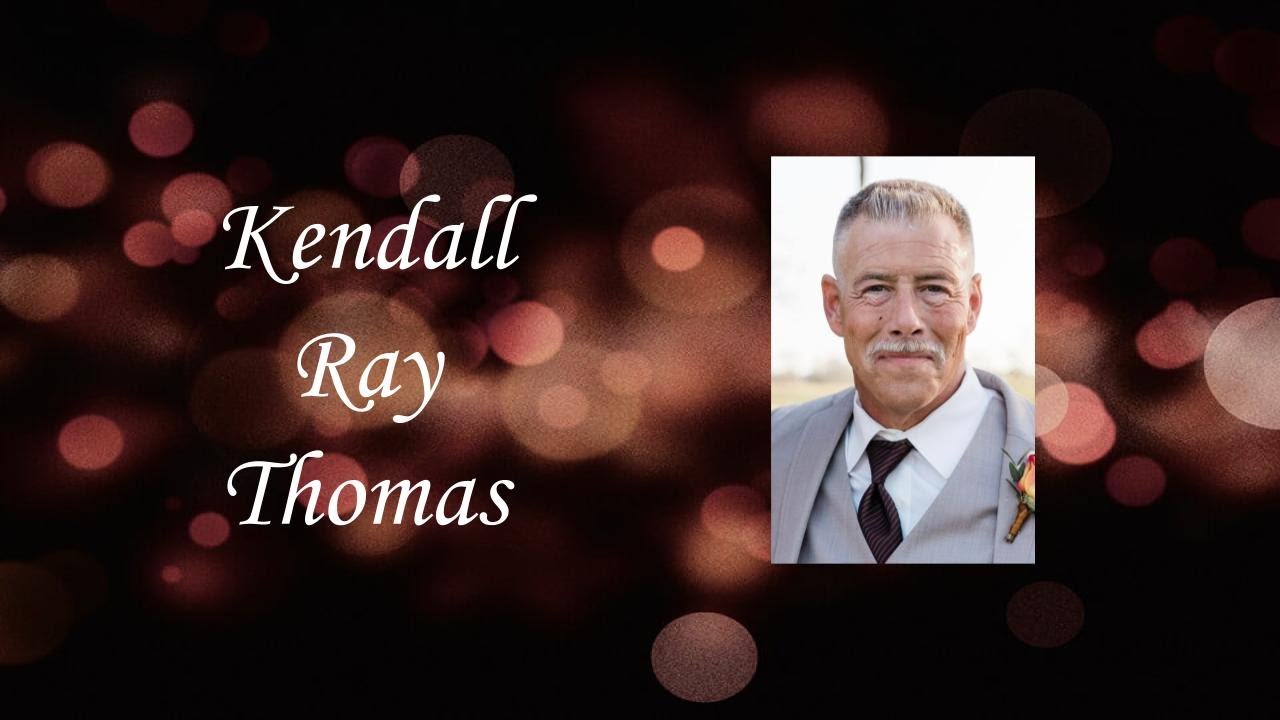 Kendall Ray Thomas Video Tribute - YouTube
