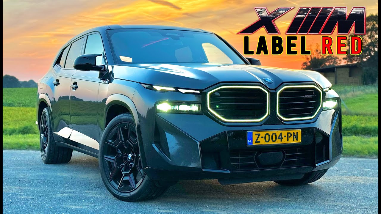 BMW XM LABEL RED // 290KMH REVIEW on AUTOBAHN - YouTube