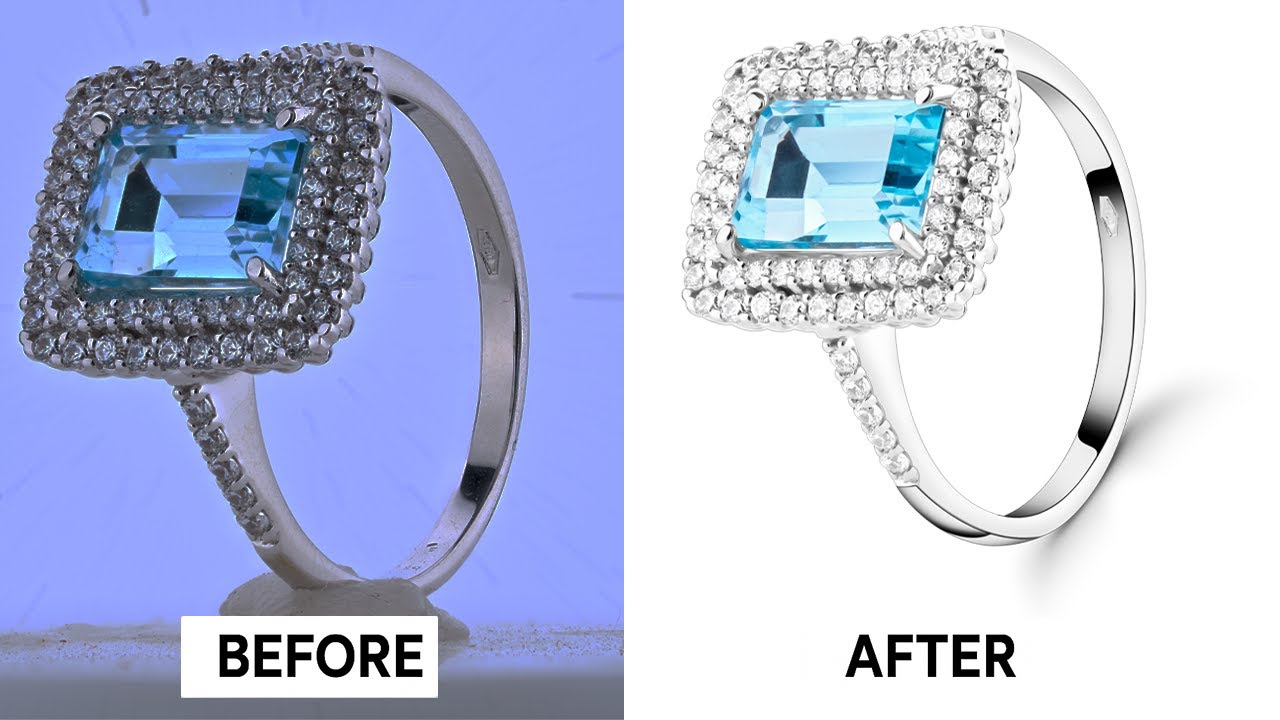Jewelry Retouching Tutorial with Jewelry Kits Before & After Editing ...